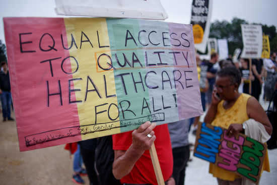 Attendees Gather Stand Against Poverty Rally Editorial Stock Photo ...