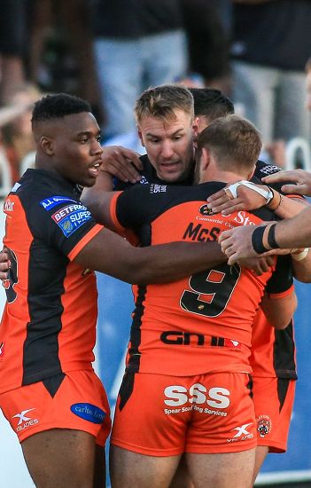 Michael Shenton Castleford Tigers Celebrating His Editorial Stock Photo ...