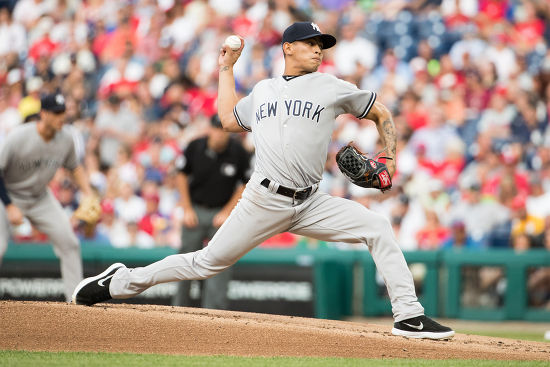 New York Yankees Starting Pitcher Jonathan Editorial Stock Photo ...
