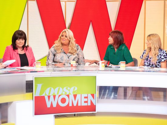 Coleen Nolan Gemma Collins Janet Streetporter Editorial Stock Photo ...