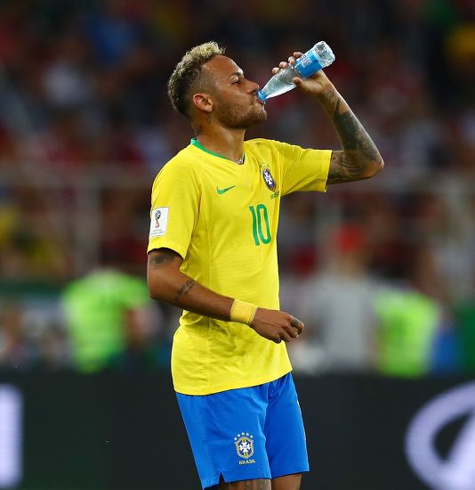 Neymar Brazil Takes Drink Editorial Stock Photo - Stock Image ...