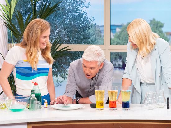Maddie Moate Phillip Schofield Holly Willoughby Editorial Stock Photo ...