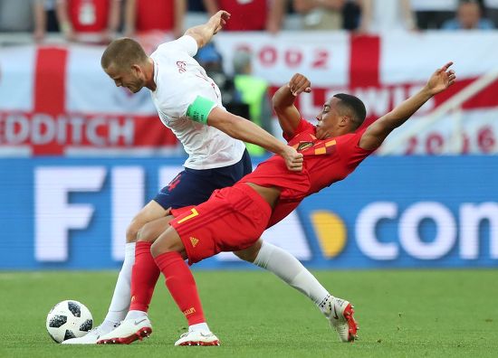 Eric Dier England Youri Tielemans Belgium Editorial Stock Photo - Stock ...