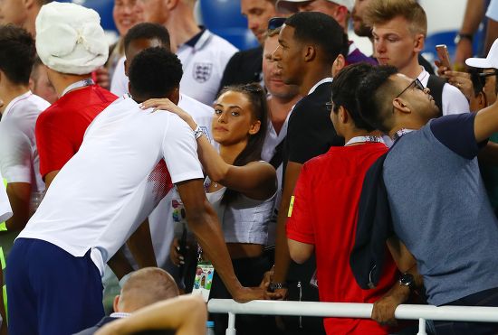 Marcus Rashford England His Partner Family - Foto de stock de contenido ...