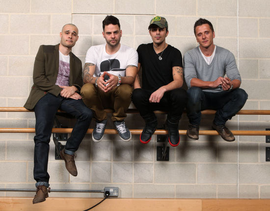 5ive Sean Conlon Scott Robinson Abz Editorial Stock Photo - Stock Image ...