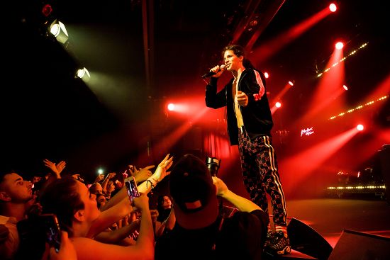French Rapper Moha La Squale Performs Editorial Stock Photo - Stock ...