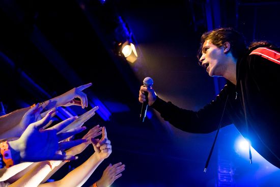 French Rapper Moha La Squale Performs Editorial Stock Photo - Stock ...