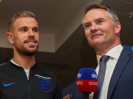 Sky Sports Reporter Rob Dorsett Jordan Editorial Stock Photo - Stock ...