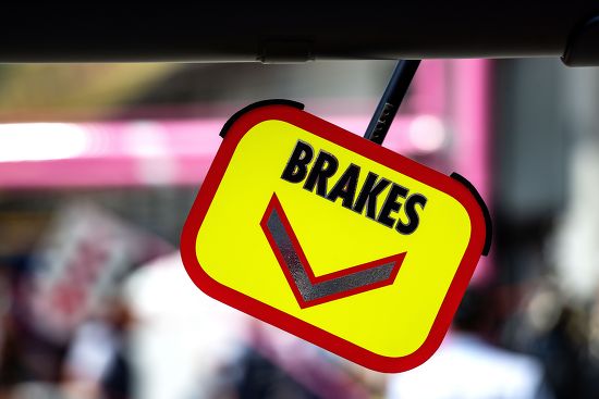 Sign Reading Brakes Seen Front Aston Editorial Stock Photo - Stock ...