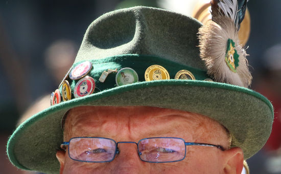 Hat Marksman During Called Schuetzenausmarsch Marksmens Editorial Stock ...