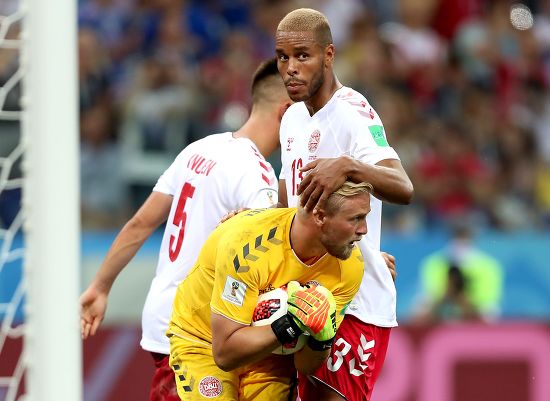 Goalkeeper Kasper Schmeichel Denmark Mathias Jorgensen Editorial Stock ...