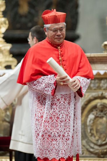 Cardinal Thomas Aquino Manyo Maeda Editorial Stock Photo - Stock Image ...