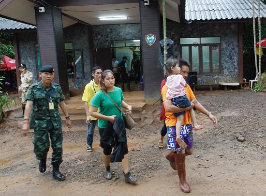 Thai Family Members Missing Football Players Editorial Stock Photo ...