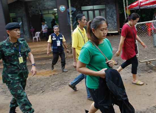 Thai Family Members Missing Football Players Editorial Stock Photo ...