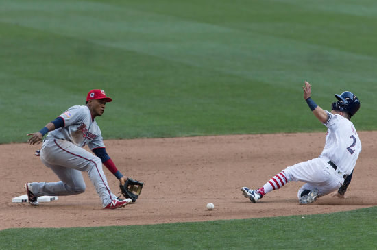 Milwaukee Brewers Second Baseman Nate Orf Editorial Stock Photo - Stock ...