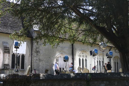 St Andrew St Marys Church Grantchester Editorial Stock Photo - Stock ...