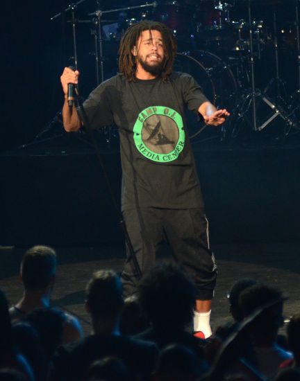 Rap Artist J Cole Performs Live Editorial Stock Photo - Stock Image ...