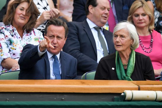 David Cameron Mother Mary Cameron Royal Editorial Stock Photo - Stock ...