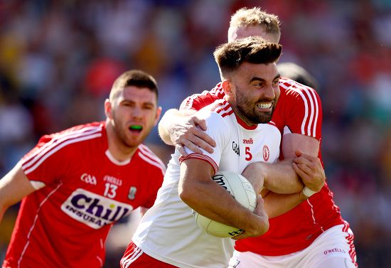 Cork Vs Tyrone Corks Ruairi Deane Editorial Stock Photo - Stock Image ...