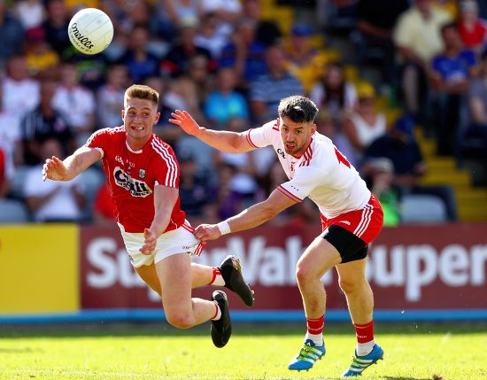 Cork Vs Tyrone Corks Kevin Flahive Editorial Stock Photo - Stock Image ...