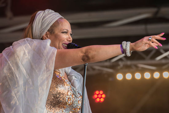 Mzz Kimberley Performs On Stage Trafalgar Editorial Stock Photo - Stock ...