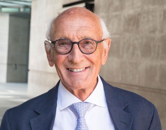 Veteran Sports Presenter Commentator Barry Davies Editorial Stock Photo ...