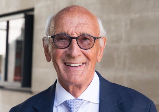 Veteran Sports Presenter Commentator Barry Davies Editorial Stock Photo ...