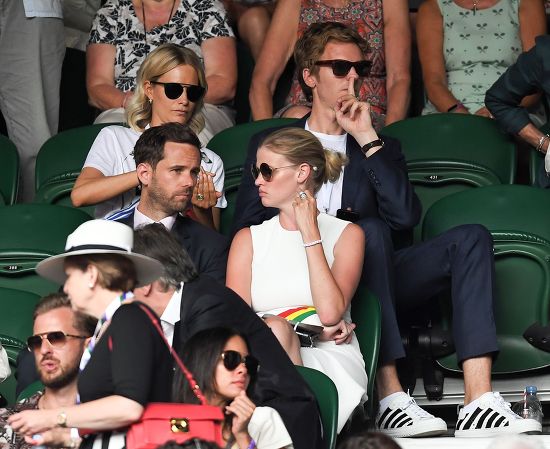 Poppy Delevingne James Cook Finger Nose Editorial Stock Photo - Stock ...