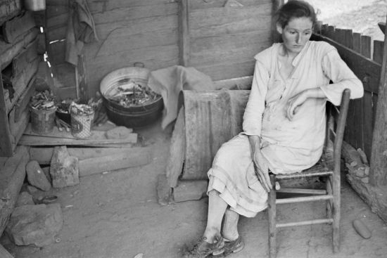 Destitute Tenant Farmers Family Ozark Mountains Editorial Stock Photo ...