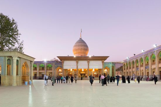 Aramgahe Shahe Cheragh Complex Pilgrimage Place Editorial Stock Photo ...