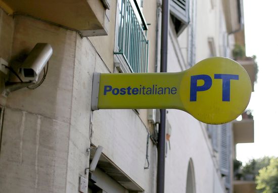 View Logo Poste Italiane Postal Service Editorial Stock Photo - Stock ...