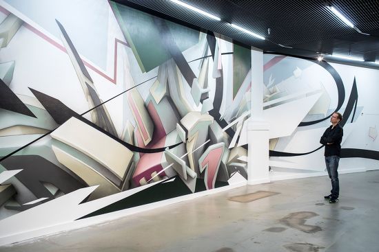 Graffiti Artist Mirko Reisser Daim Poses Editorial Stock Photo - Stock ...