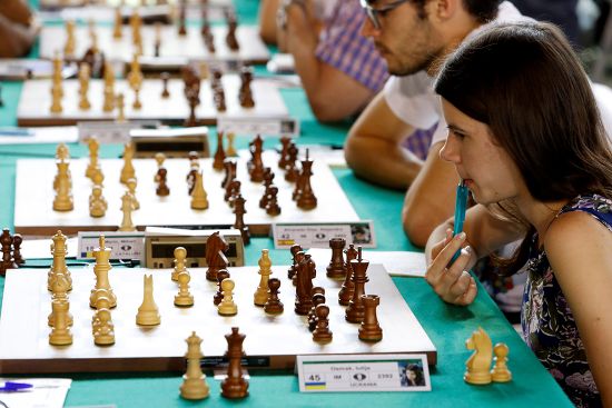 Ukrainian Player Lulija Osmak Plays Game Editorial Stock Photo - Stock ...