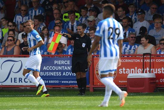 Assistant Referee Lisa Rashid Editorial Stock Photo - Stock Image ...