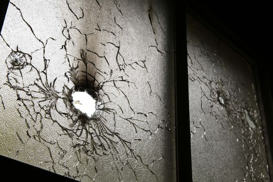 View Bullet Holes Window Divine Mercy Editorial Stock Photo - Stock ...