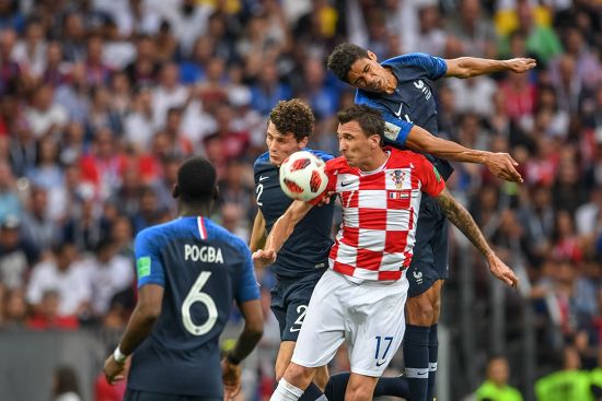Benjamin Pavard France Raphael Varane France Editorial Stock Photo ...