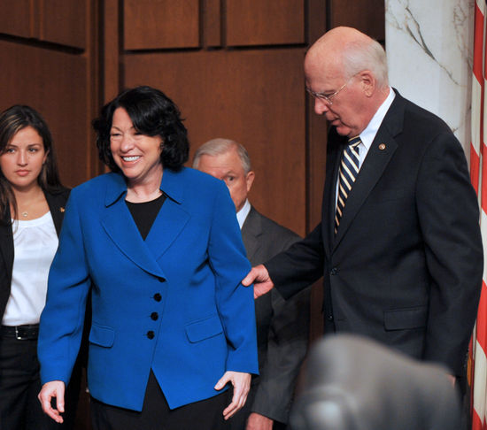 Judge Sonia Sotomayor United States Senator Editorial Stock Photo ...