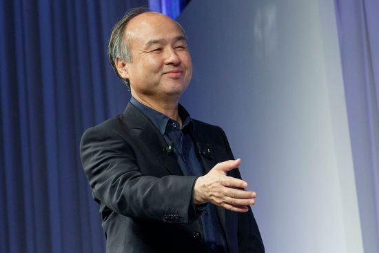Softbank Chairman Ceo Masayoshi Son Speaks Editorial Stock Photo ...