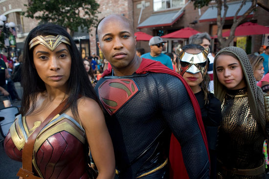 People Dressed Dc Comics Characters Pose Editorial Stock Photo - Stock ...