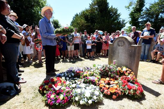 Jeremy Corbyn Lays Wreath James Hammetts Editorial Stock Photo - Stock ...