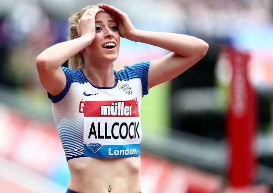 Amy Allcock Great Britain Looks Shock Editorial Stock Photo - Stock ...