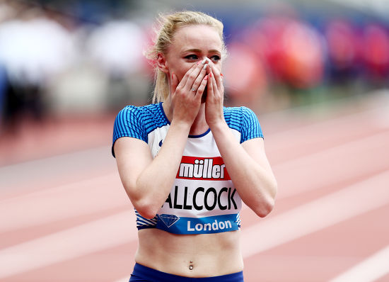 Amy Allcock Great Britain Looks Shock Editorial Stock Photo - Stock ...