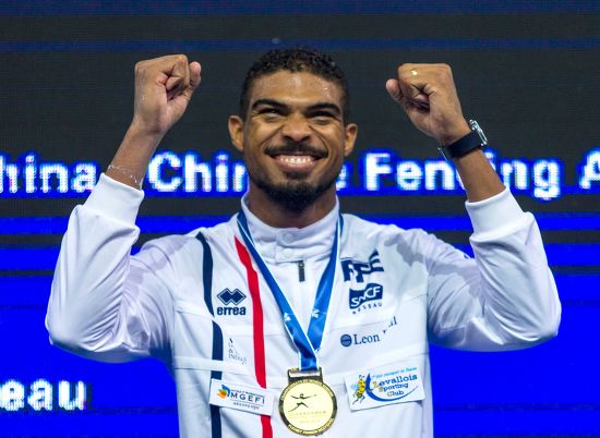 Yannick Borel France Celebrates On Podium Editorial Stock Photo - Stock ...
