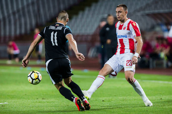 Milan Rodic Red Star Belgrade Takes Editorial Stock Photo - Stock Image ...