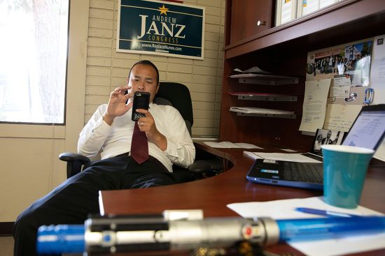 Fresno County Prosecutor Andrew Janz Checks Editorial Stock Photo ...