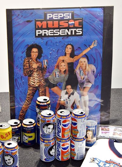 Spice Girls Pepsi Merchandise Editorial Stock Photo - Stock Image ...