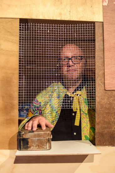 Artist Mike Inglis His Work Editorial Stock Photo - Stock Image ...