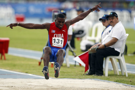 Cuban Leonel Suarez Competes Long Jump Editorial Stock Photo - Stock ...