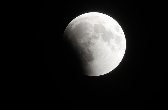 Full Moon Earth Shadow Rises During Editorial Stock Photo - Stock Image ...