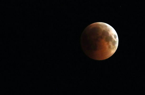 Full Moon Earth Shadow Rises During Editorial Stock Photo - Stock Image ...